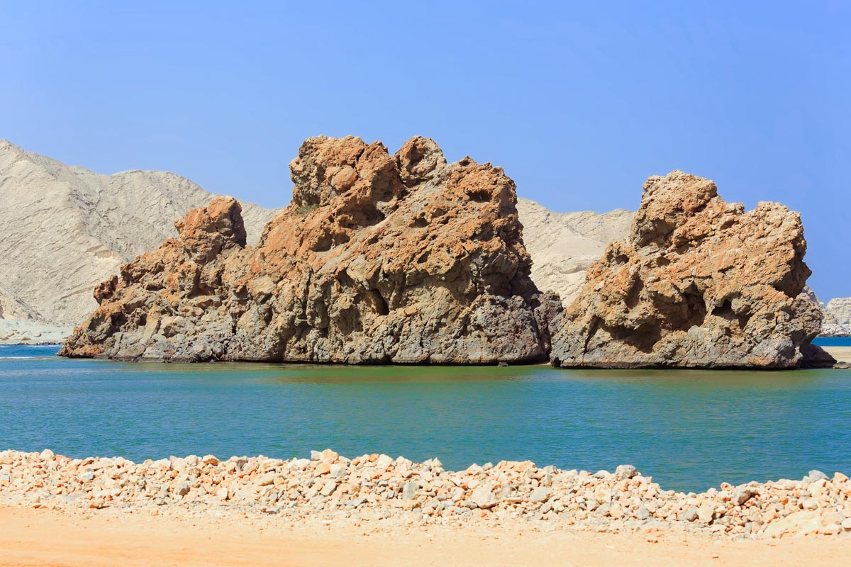 Yiti Beach: Idyllisches Strandparadies nahe Muscat, Oman | Franks Travelbox